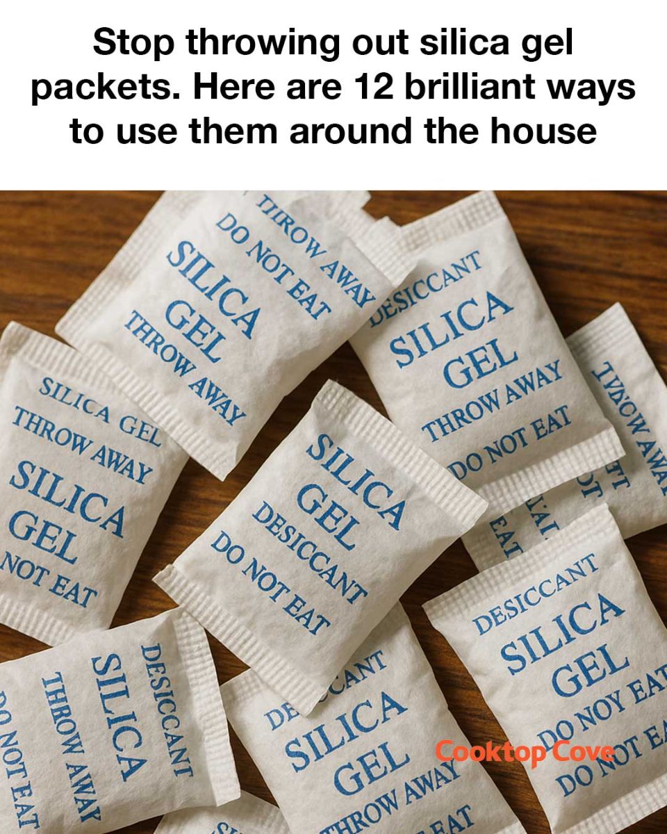 Stop throwing out silica gel packets. Here are 12 brilliant ways to use ...