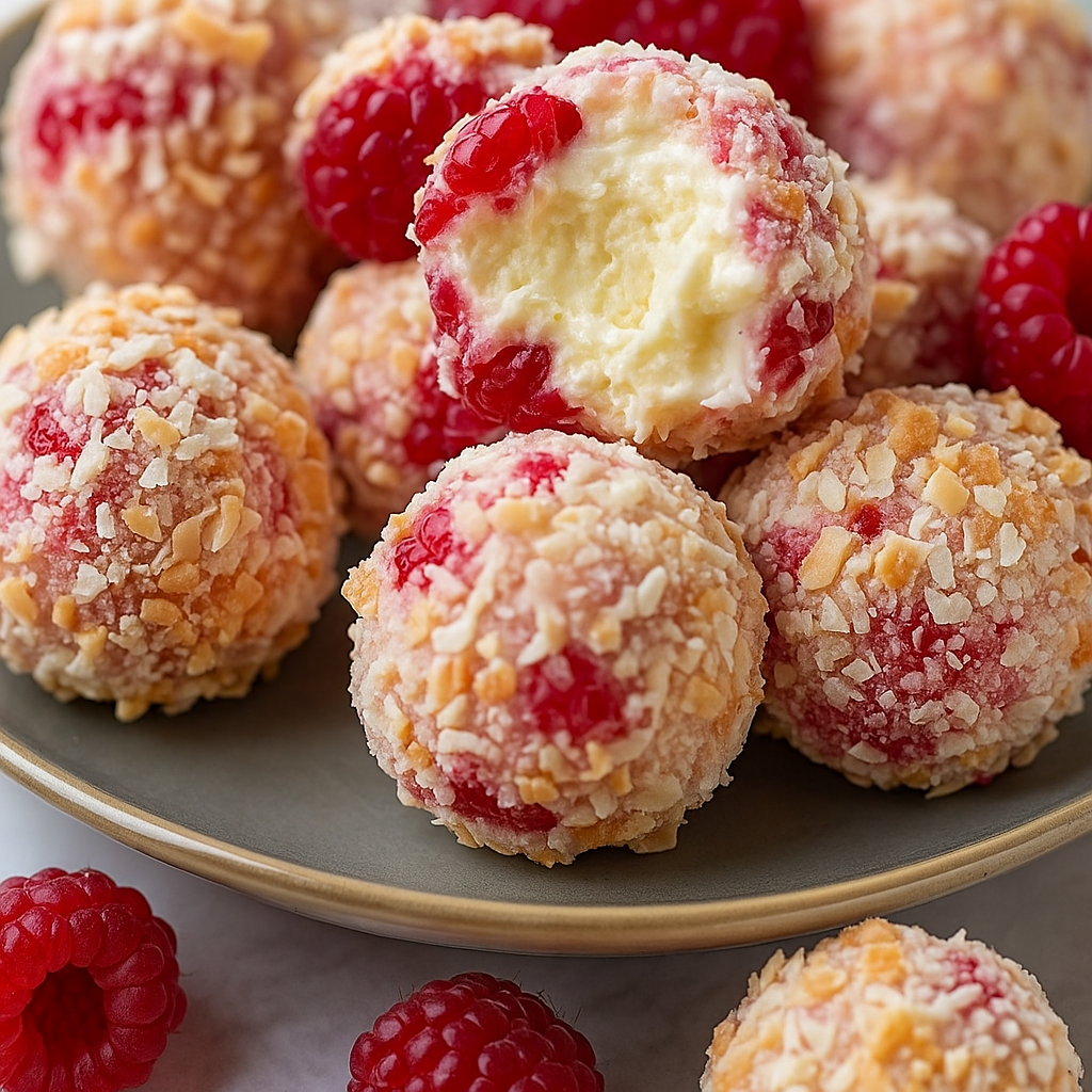 Raspberry Cream Cheese Bites - All Recipes